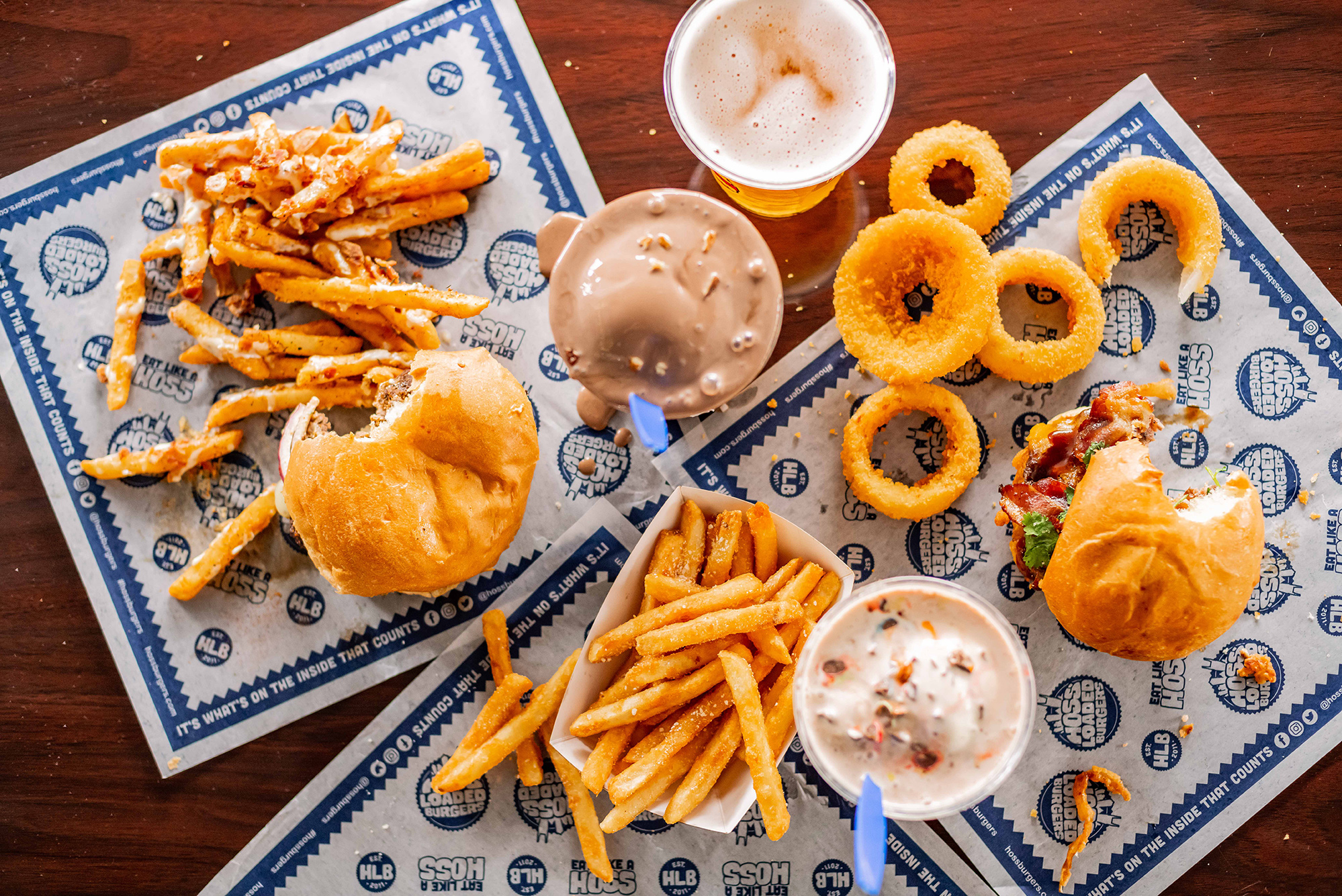 Hoss’ Loaded Burgers